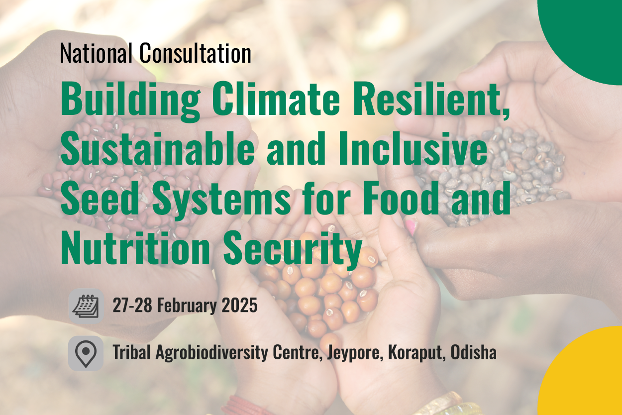 National Consultation: Building Climate Resilient, Sustainable and ...