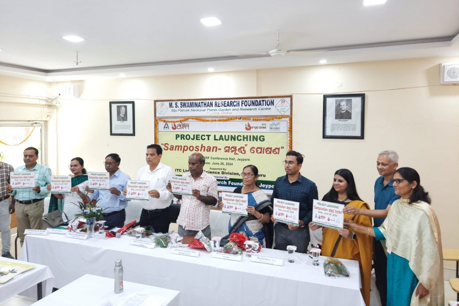 MSSRF launches CSR Project “Samposhan” in collaboration with ITC ...